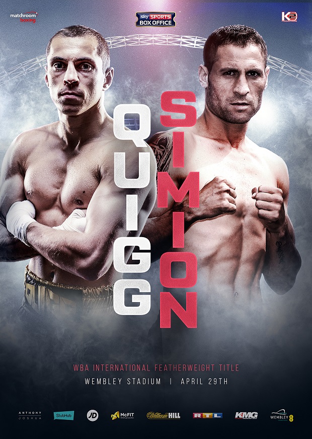 REAL COMBAT MEDIA UK: SCOTT QUIGG FACES VIOREL SIMION AT WEMBLEY ...