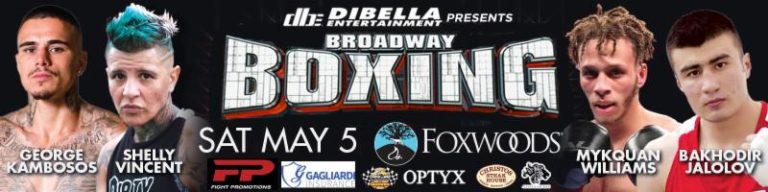 FULL CARD ANNOUNCED FOR DIBELLA ENTERTAINMENT'S BROADWAY BOXING EVENT ...