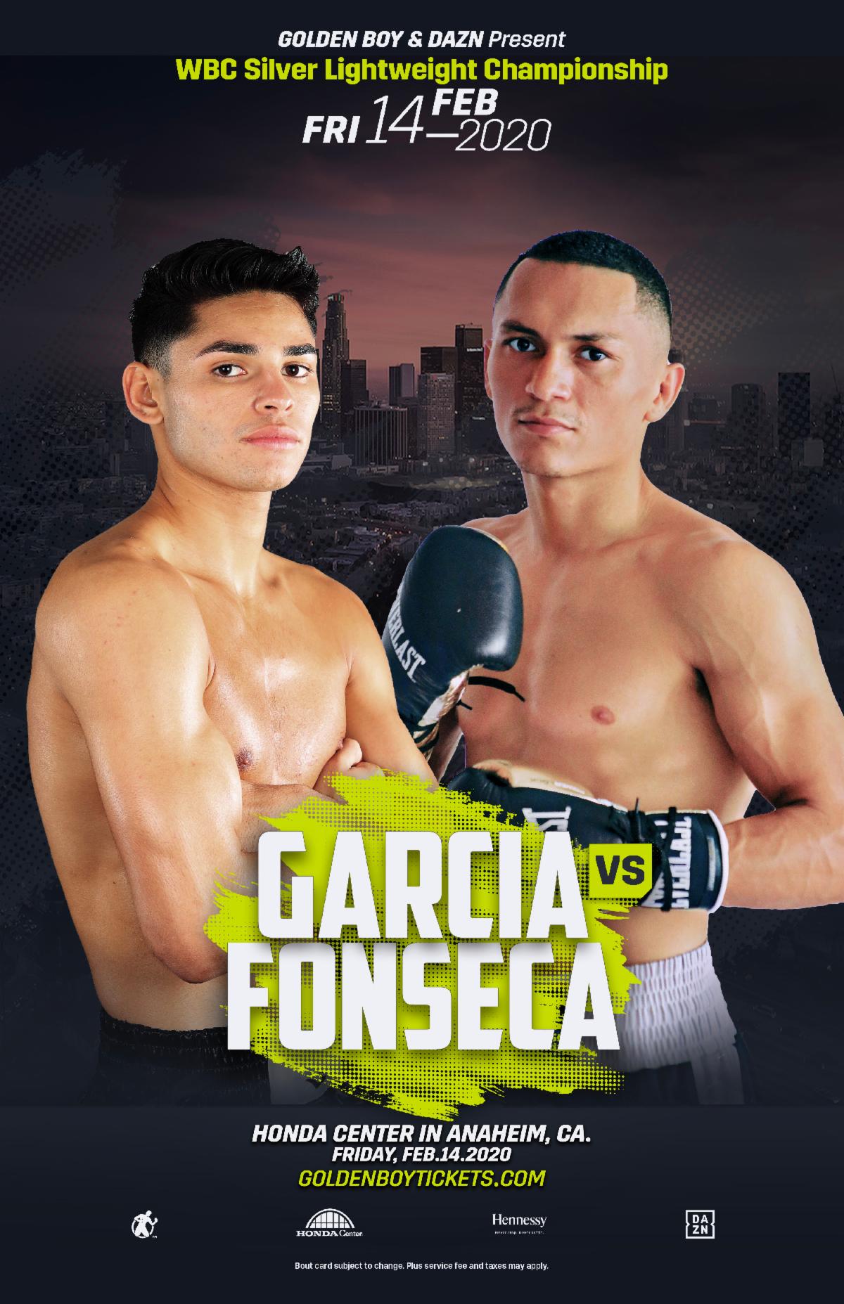 2-14 Main DAZN poster - REAL COMBAT MEDIA