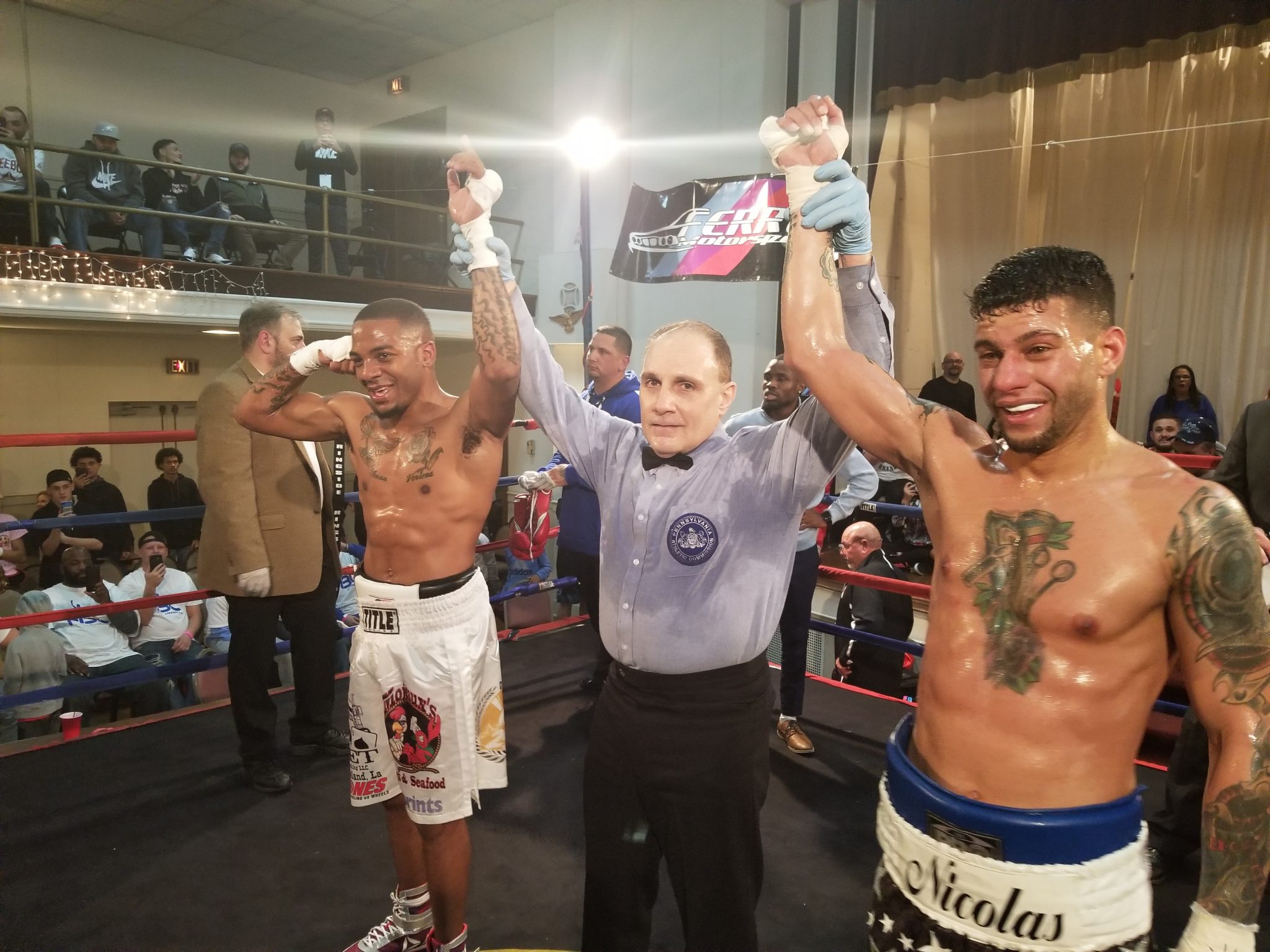 Boxing War in Lebanon, PA Fought To a Draw - REAL COMBAT MEDIA
