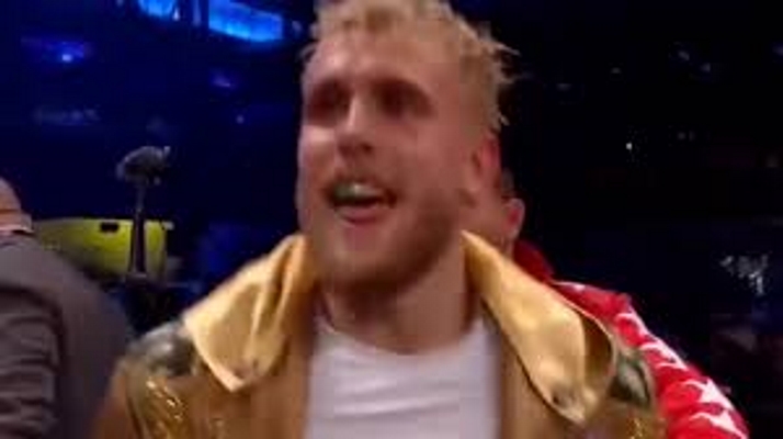 YouTuber Jake Paul, Destroys Gib in First Round Maul - REAL COMBAT MEDIA