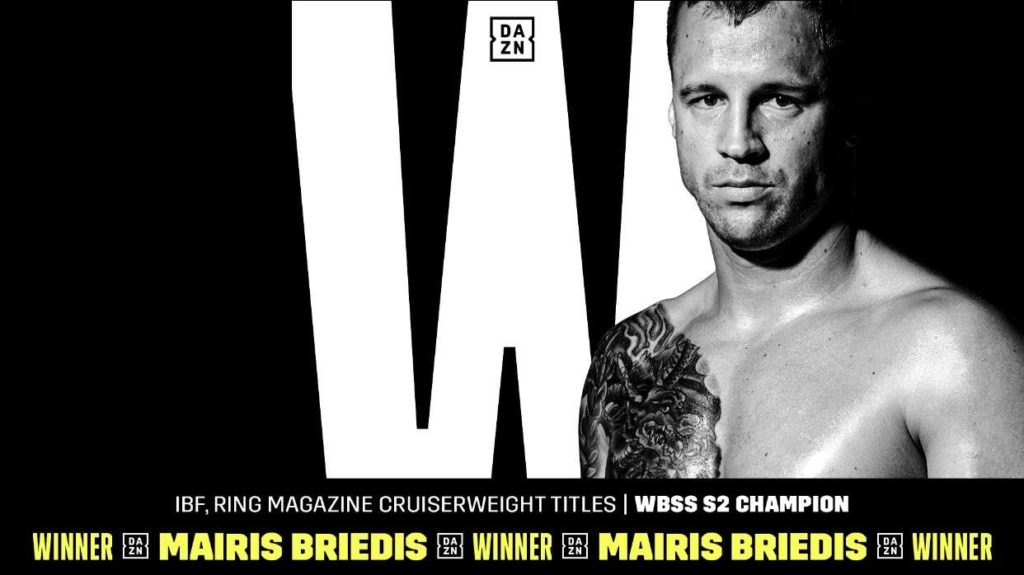 MAIRIS BRIEDIS DEFEATS YUNIEL DORTICOS TO TAKE IBF CRUISERWEIGHT TITLE ...