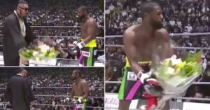 FLOYD MAYWEATHER GETS APOLOGY FROM RIZIN AFTER GOON THROWS FLOWERS AT ...