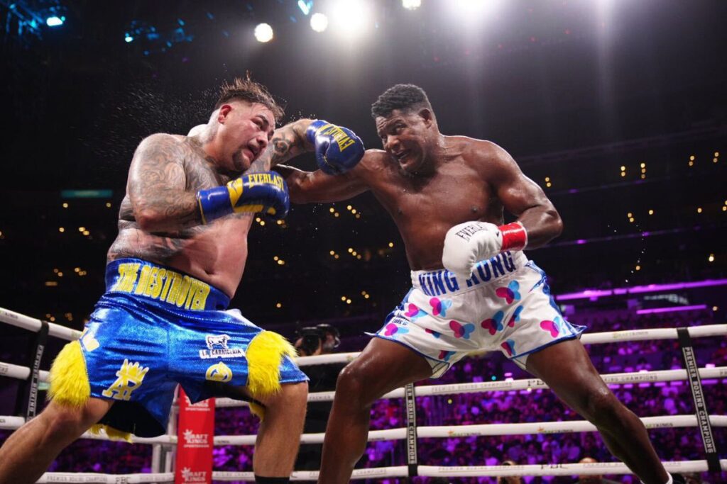 ANDY RUIZ JR. DROPS LUIS ORTIZ THREE TIMES ON HIS WAY TO DECISION ...