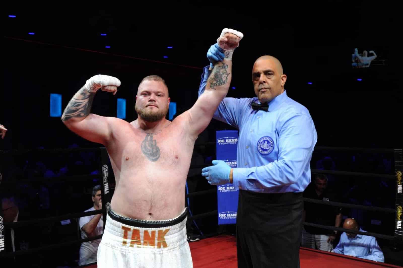 Joey Dawejko Stops Mike Marshall in Bensalem, PA - REAL COMBAT MEDIA