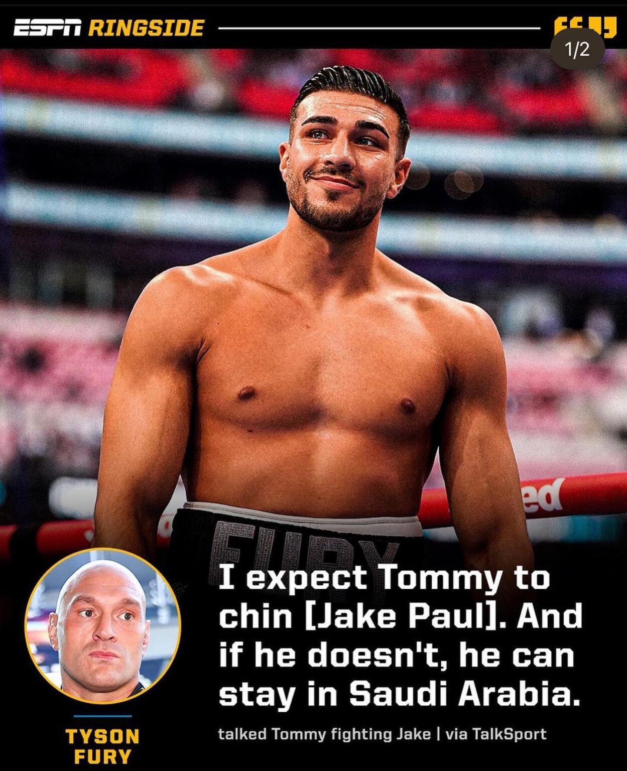 Opening Odds Favor Jake Paul over Tommy Fury in a High Stakes Match ...