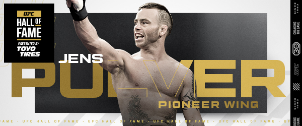 JENS PULVER NAMED TO UFC® HALL OF FAME CLASS OF 2023 - REAL COMBAT MEDIA