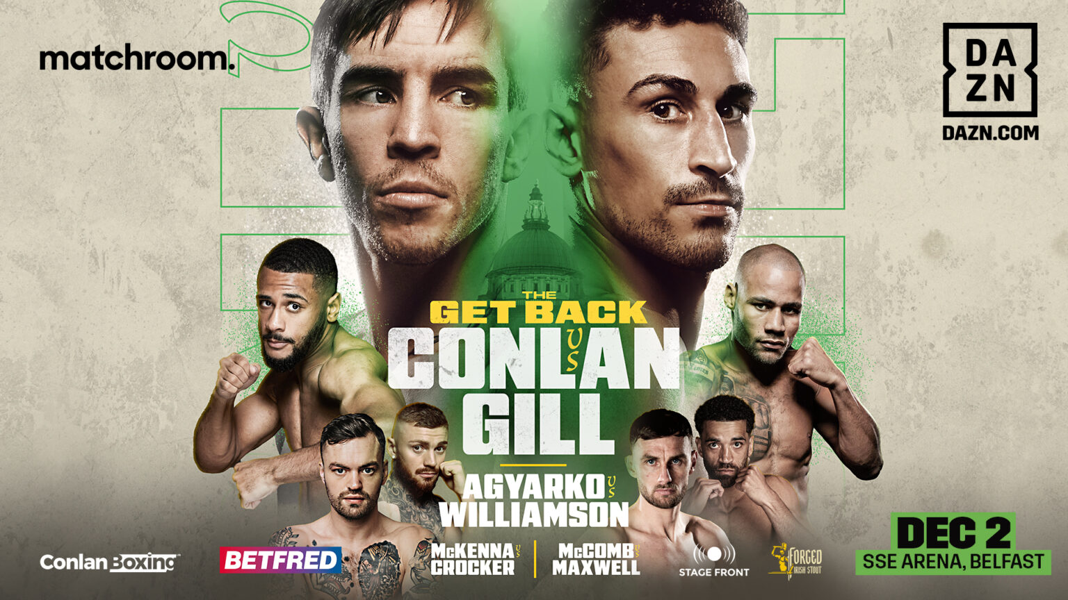 Michael Conlan Returns to Belfast to Face Jordan Gill on DAZN - REAL ...