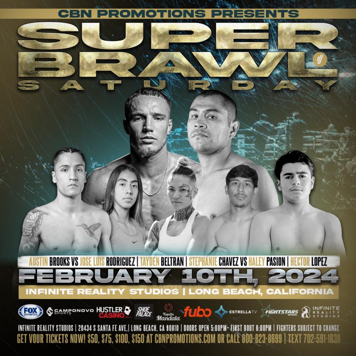 Austin Brooks vs. Jose Luis Rodriguez Headlines CBN Promotions on ...